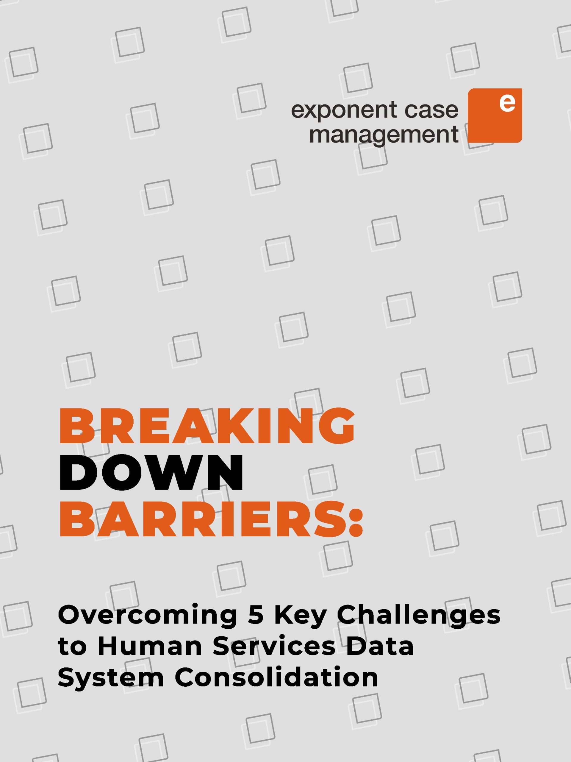 How To Win Human Services Data System Consolidation - Exponent Case ...