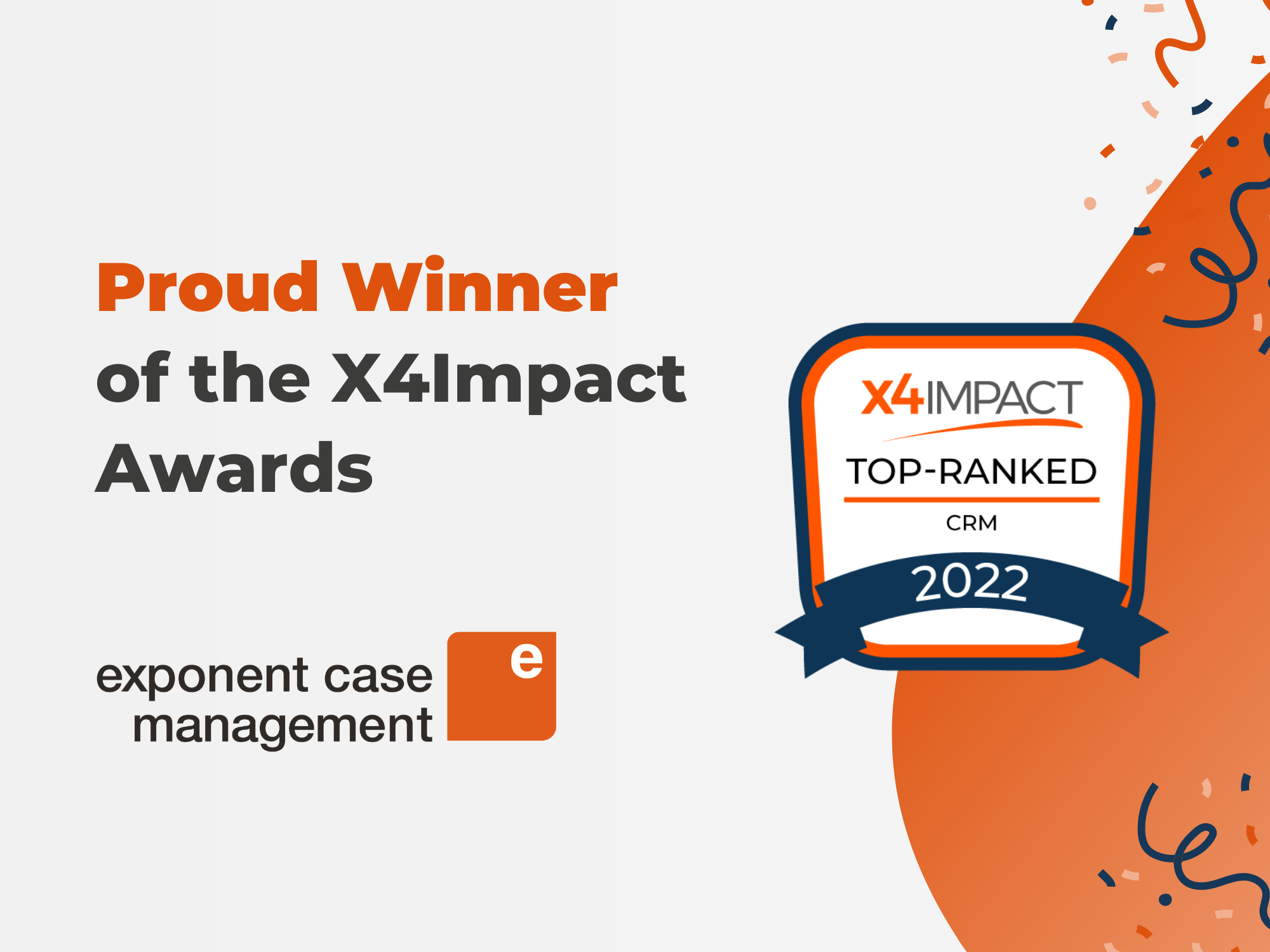 Exponent Case Management Awarded 2022 Top-Ranked Impact Tech Solution ...
