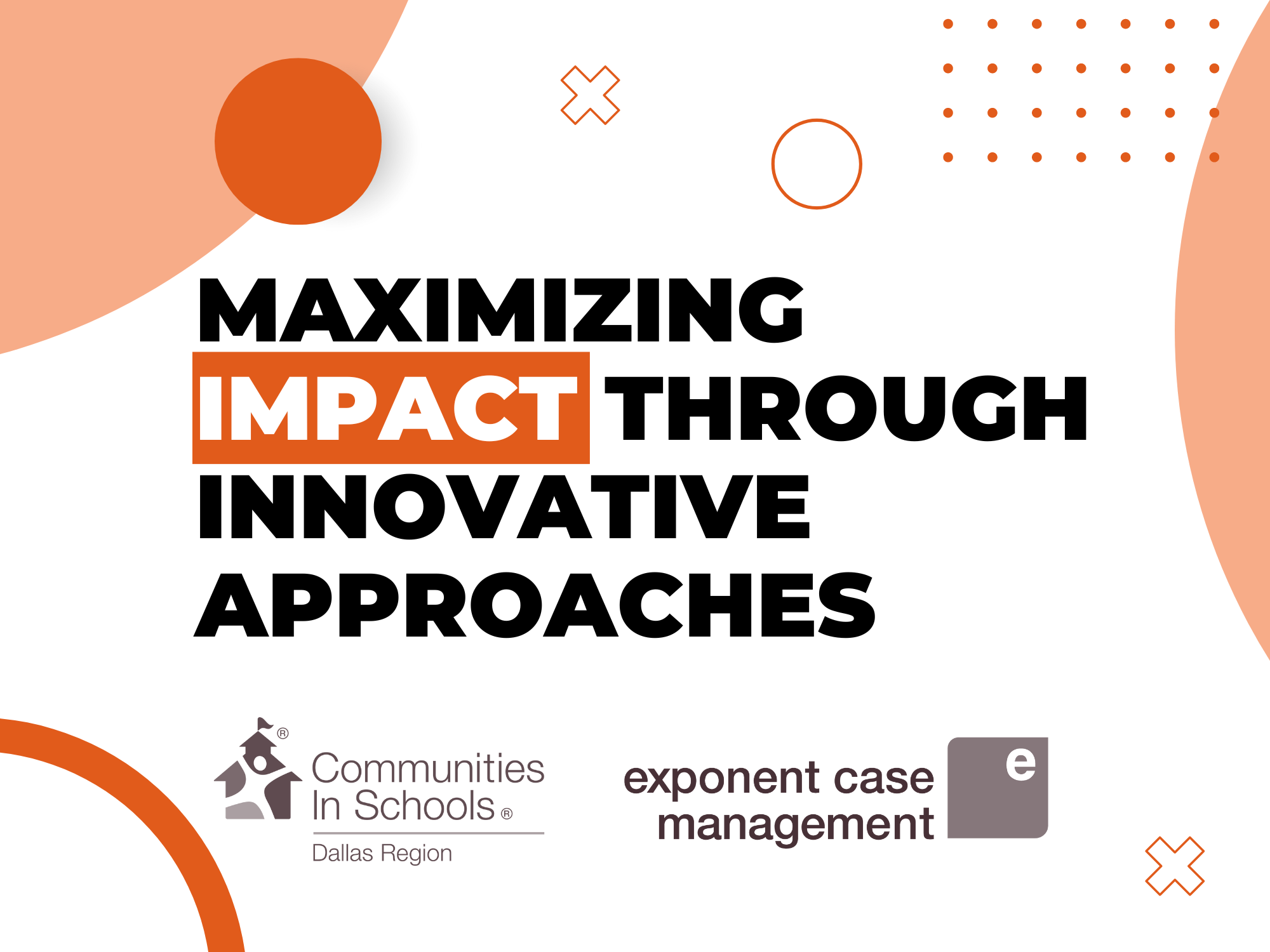 Maximizing Impact Through Innovative Approaches: A Fireside Chat on ECM ...
